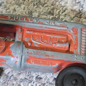 hubley | Toys | Vintage Hubley Jr Kiddie Toy Orange Farm Tractor ...
